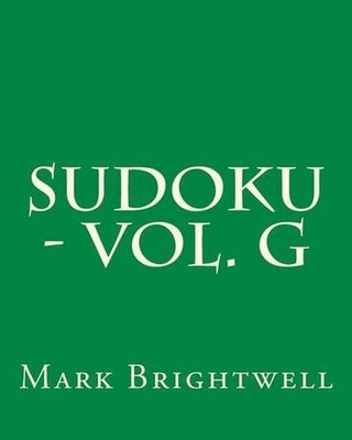 Sudoku - Vol. G: 80 Easy to Read, Large Print Sudoku Puzzles by Mark ...