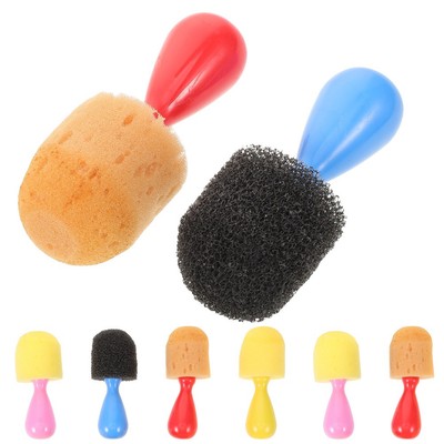 8pcs Spherical Paint Sponge Brushes Mini DIY Painting Sponge Seals ...