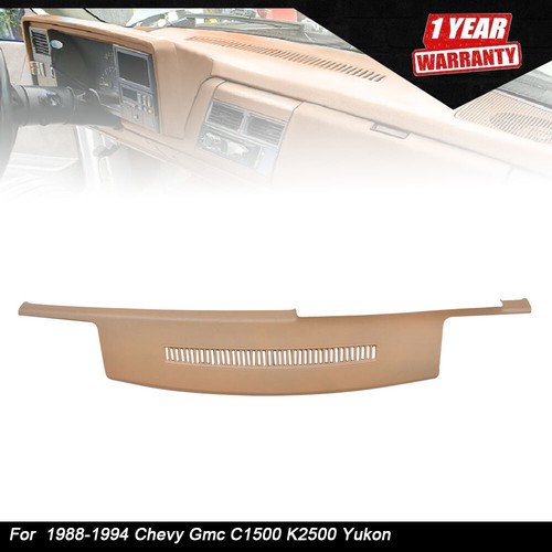 For Chevy Gmc C1500 K2500 Yukon 88-94 Molded Dash Pad Cover Cap Overlay ...