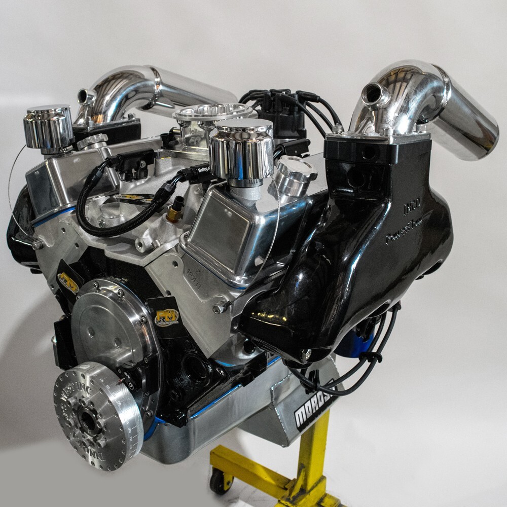 NEW 470HP 396ci Small Block Chevy Marine High Performance Crate Engine ...