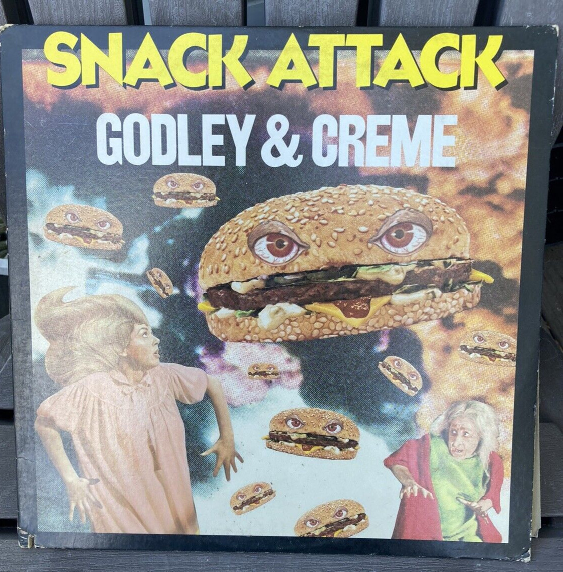 GODLEY AND CREME Snack Attack Vinyl Album LP US Mirage Label | eBay