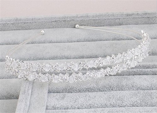 Diamante Wedding Headdress Crystal Bridal Dress Accessories Rhinestone ...