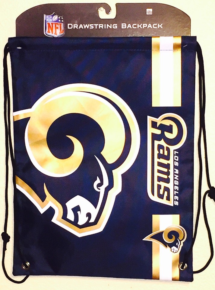 NFL Los Angeles Rams Drawstring Backpack | eBay