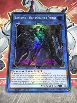 Carte YU GI OH LONGIRSU, L'ORCHESTEUR ORCUST SOFU-FR044 | eBay