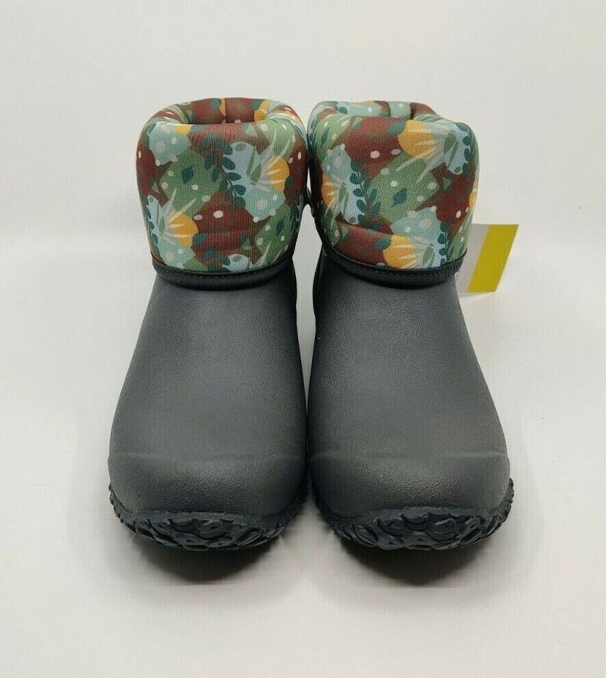 MUCK WOMEN'S MUCKSTER II MID NEOPRENE WATERPROOF BOOTS GRAY PRINT ...