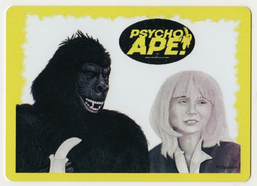 Psycho Ape Trading Cards. Limited Edition Metal Card #56 / 100. RRParks 2022 | eBay