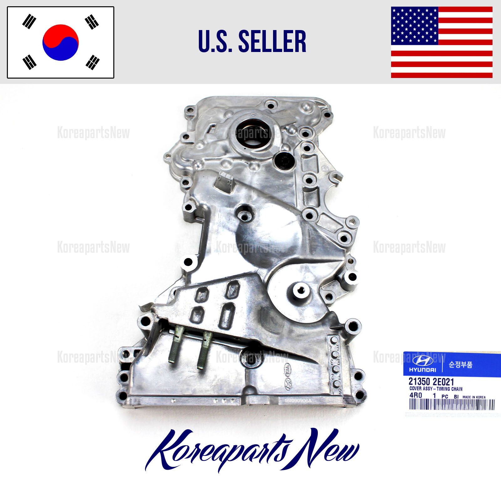 2.0 1.8L Engine Timing Cover ⭐OEM⭐ 213502E021 Hyundai Elantra Kia Soul ...