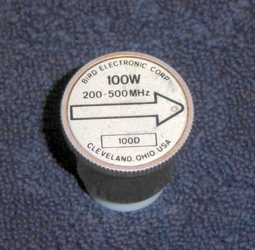 Bird 43 Thruline WattMeter Element 100D 100W 200-500MHz | eBay