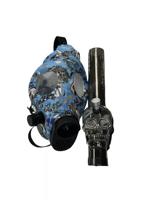 Silicon Gas Mask Bong Hookah Smoking Mask with // Gift Box | eBay