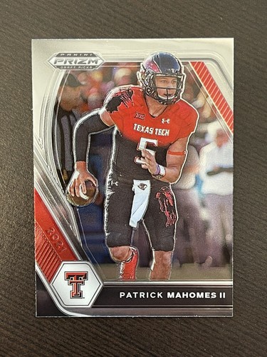 2021 Prizm Draft Picks Patrick Mahomes II #7 Kansas City Chiefs Texas ...