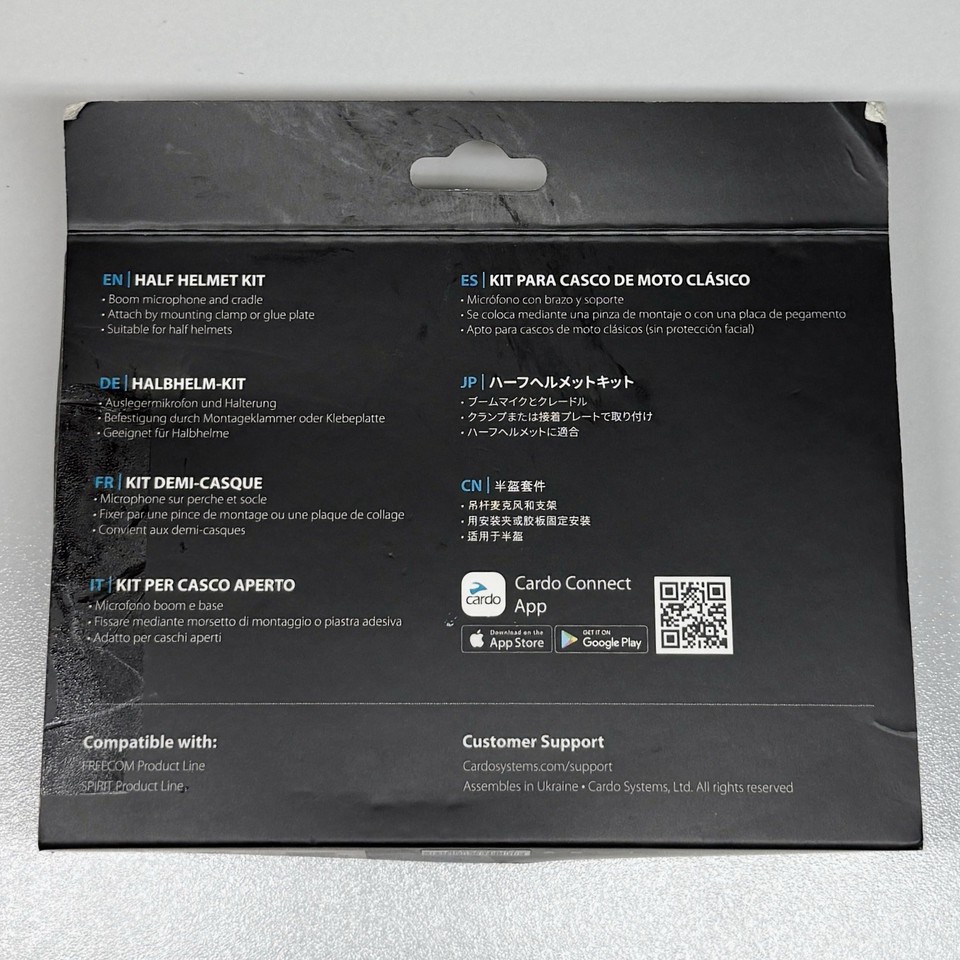 Cardo Systems Freecom-X/Spirit Half Helmet Kit *New, Open Box* | eBay