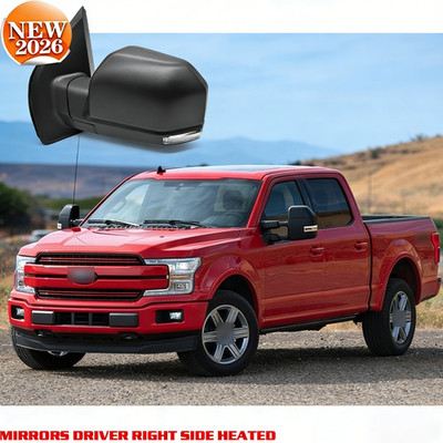 Fit for 2015-2019 Ford F 150 Power Heated Turn Signal Side Mirrors ...