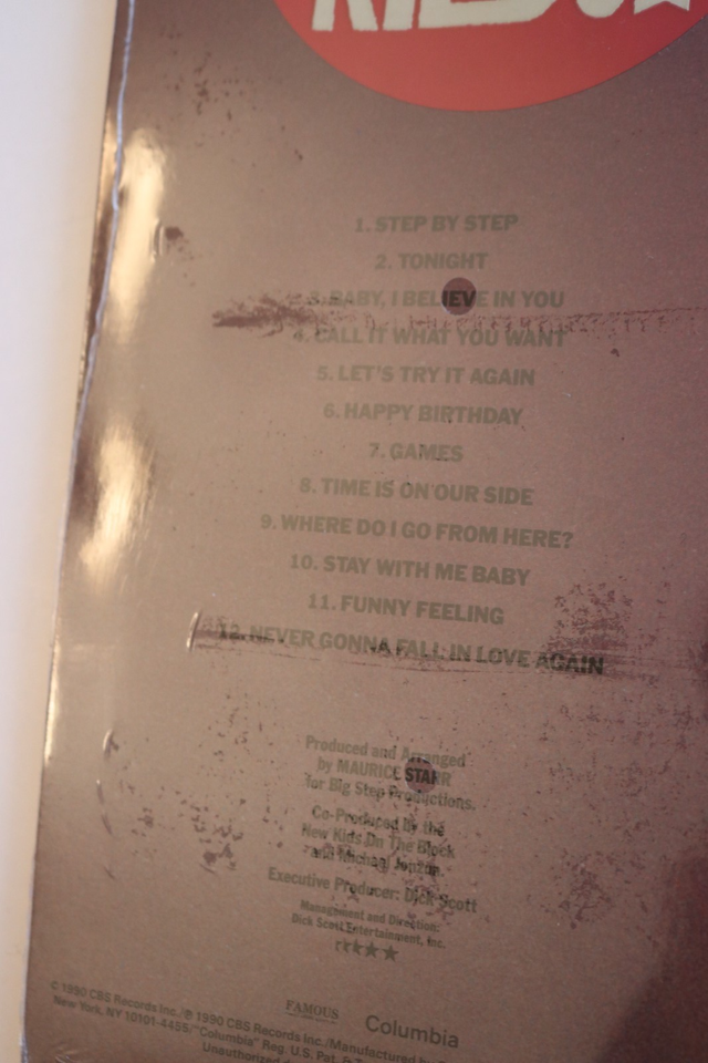 NEW KIDS ON THE BLOCK "STEP BY STEP" CD - NEW, SEALED "LOCKER" LONGBOX ...