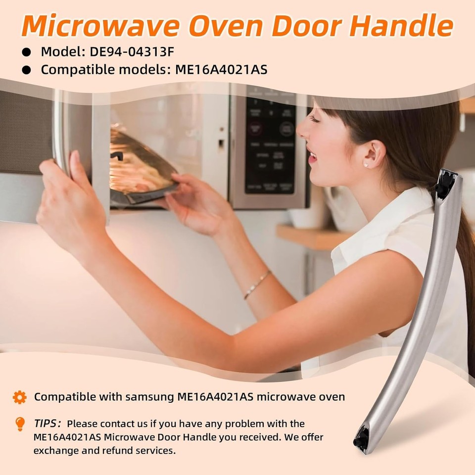 ME16A4021AS Microwave Door Handle, DE94-04313F Assembly Handle ...