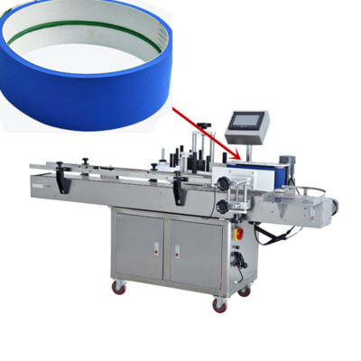 Labeler Pressure Belts Wrap Belt Blue Sponge For Round Bottle Labeling ...