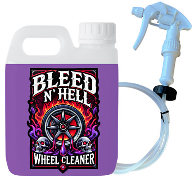 Pear Drops Wheel Cleaner 1 litre Acid Free Safe On All Alloy Wheels PH ...