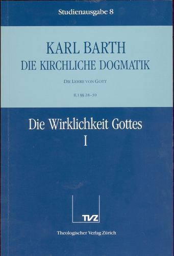 Die Kirchliche Dogmatik. Studienausgabe. Kd-stud. Komplettausgabe ...