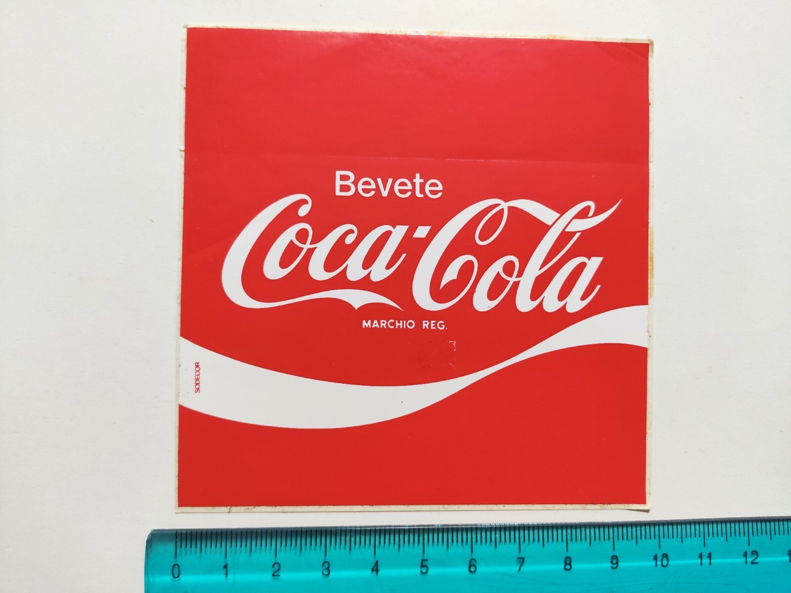 Autocollant Coca Cola Coke Boisson Timbre Vintage 80s | eBay