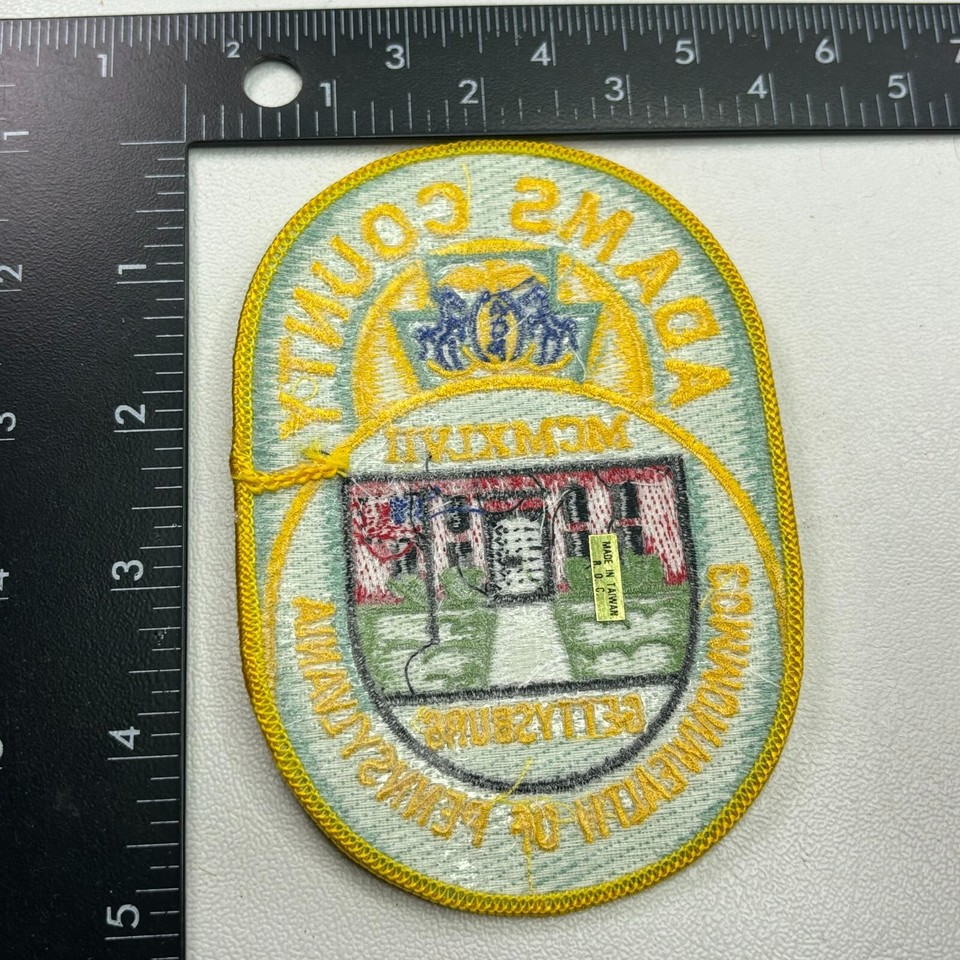 ADAMS COUNTRY Commonwealth Pennsylvania Patch 39NH | eBay