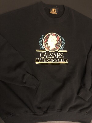 vintage caesars palace Las Vegas Sweater Hangover Movie Men XL Black ...