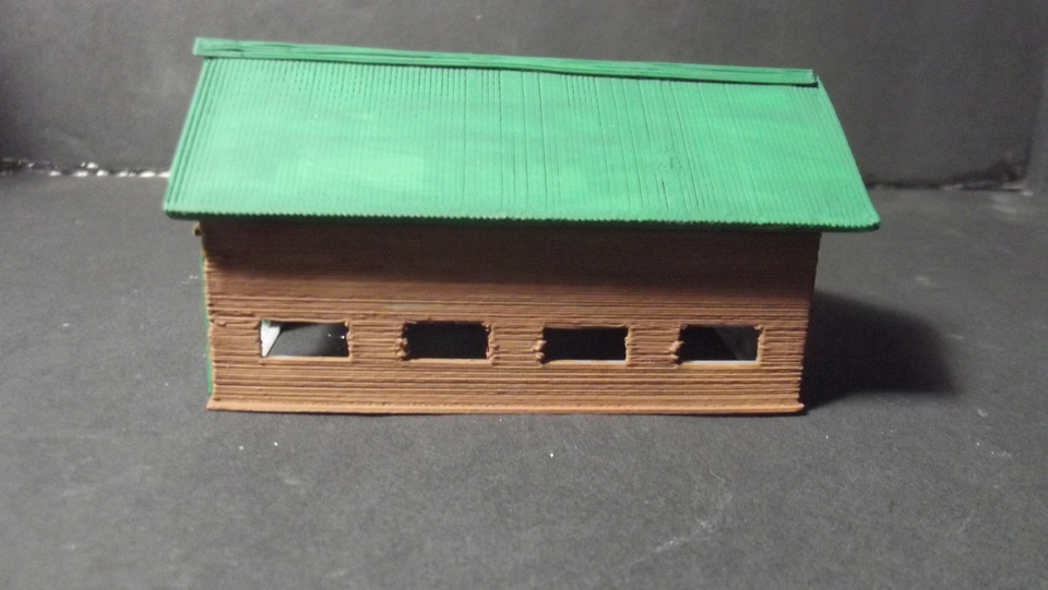 N Scale Cattle Shed Kit for your farm 3D Printed TB26 | eBay