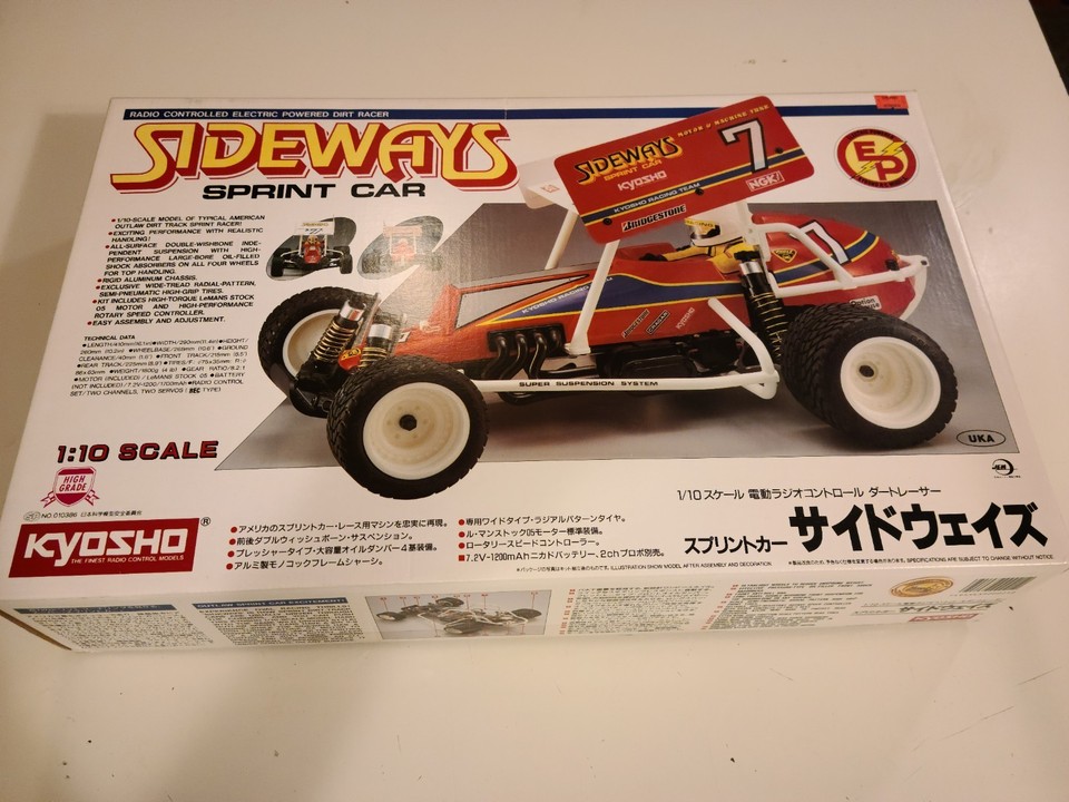 Kyosho Sideways Sprint Car - New Complete In Open Box 1/10 | eBay