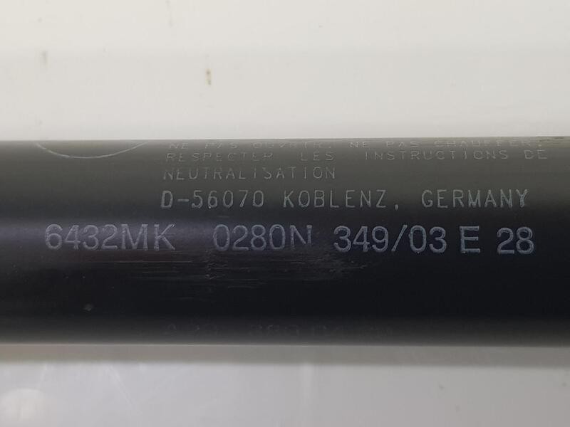 A2038800029 motorhaube dämpfer für MERCEDES CLASE C SPORTCOUPE 1.8 (143 ...