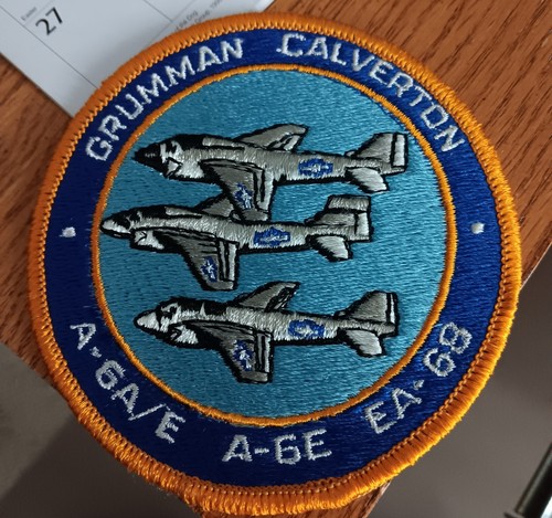 ORIGINAL VINTAGE GRUMMAN AVIATION A-6 INTRUDER & EA-6B PROWLER PATCH | eBay