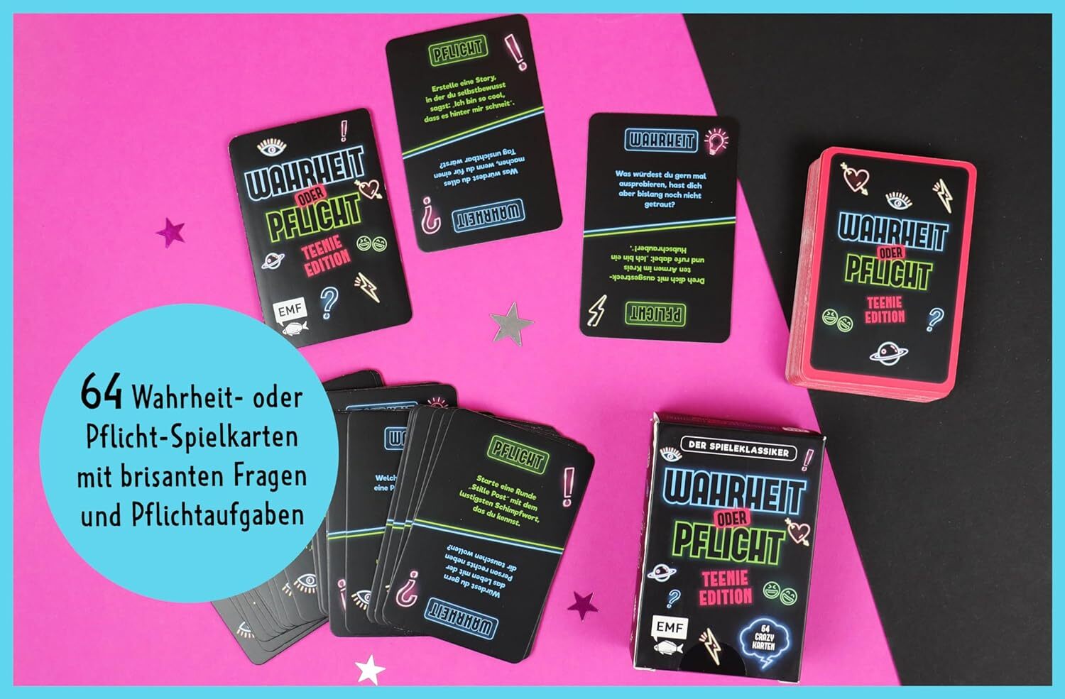 Kartenspiel Wahrheit Oder Pflicht Te Toy New Ebay