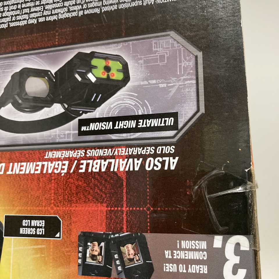 Spin Master SPY GEAR Spy Cam and Video Walkie Talkies NEW SEALED SEE⭐️ ...