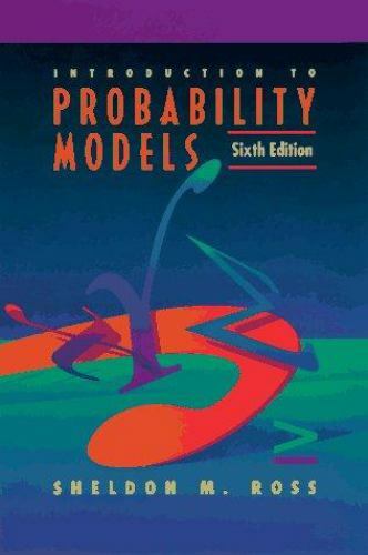 Introduction to Probability Models by Sheldon M. Ross (1997, Hardcover ...