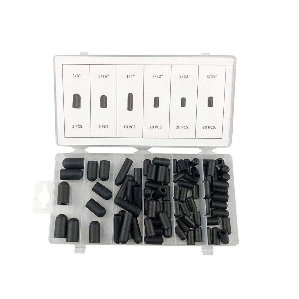 80x Carburettor Vacuum Line Cap Block Off Assortment Kits For Holley ...