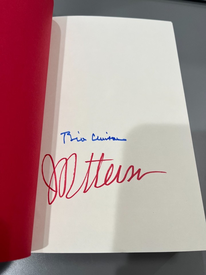 Bill Clinton James Patterson Signed Autographed The President's ...