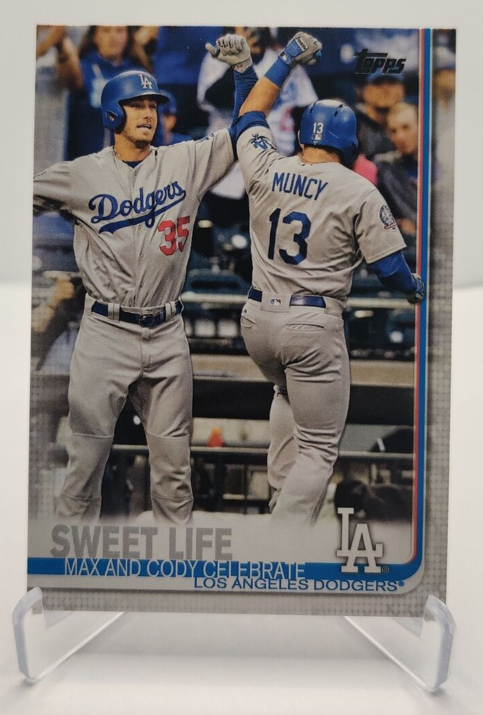 2019 Topps Checklist Sweet Life Dodgers Series 1 #202 Max/Cody ...