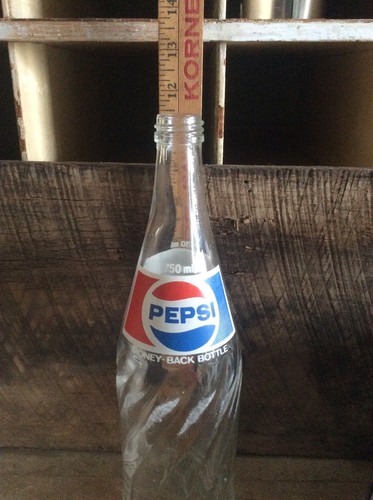 Vintage Glass Pepsi Bottle 750 ML , Unique Size Canadian ? | eBay UK