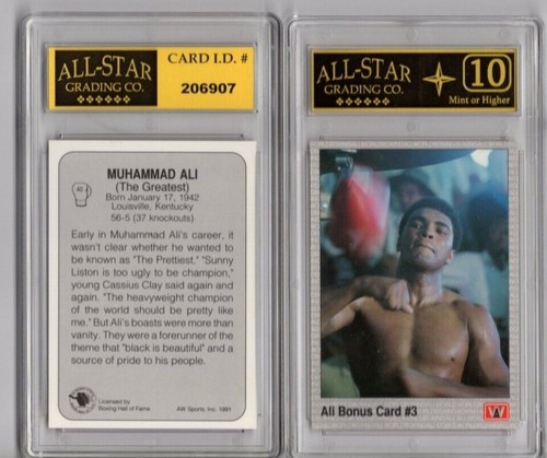 1991 All World Boxing - #40 Muhammad Ali for sale online | eBay