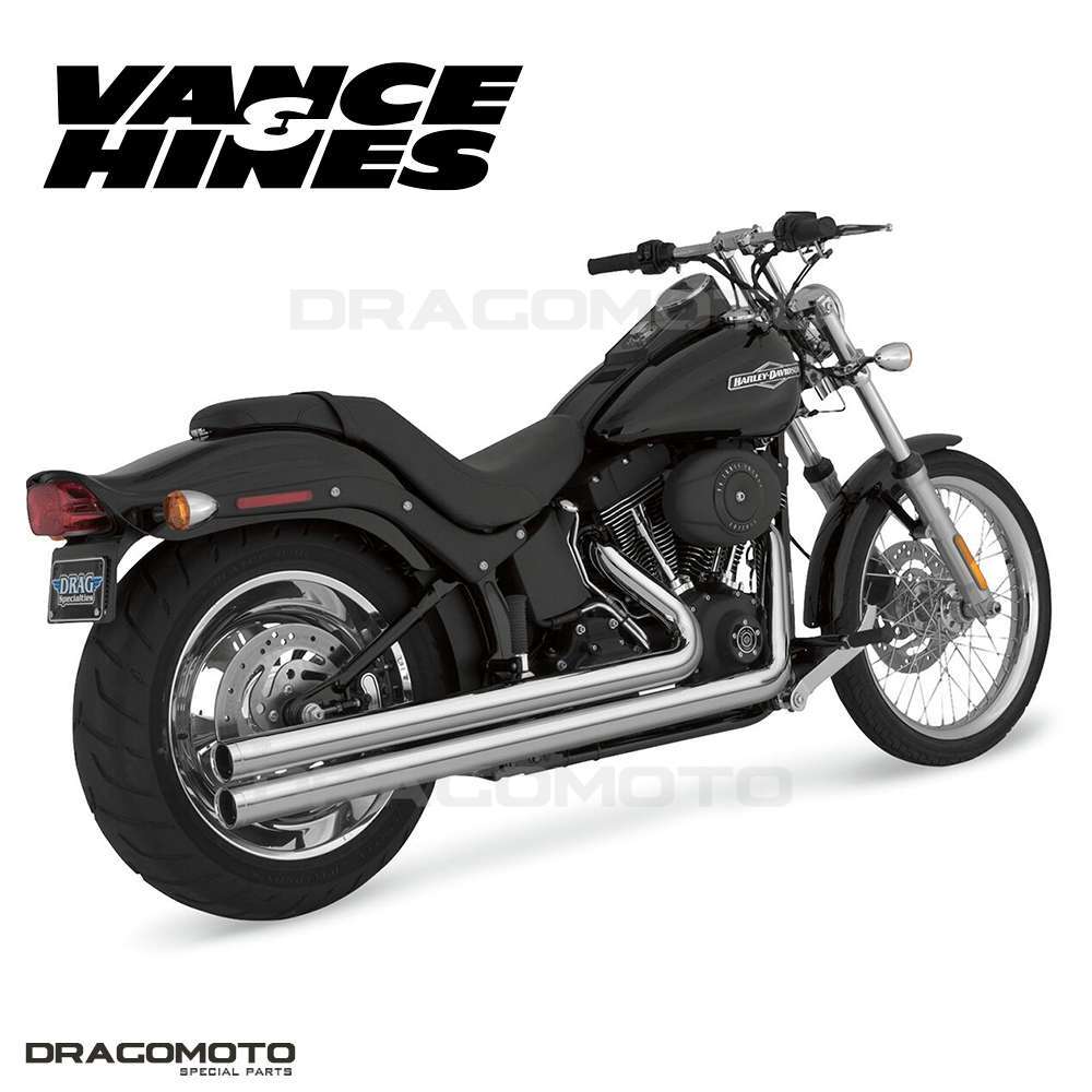 Harley FXSTSB 1340 Bad Boy 1995-1997 17923 Full exhaust Vance&Hines Big ...