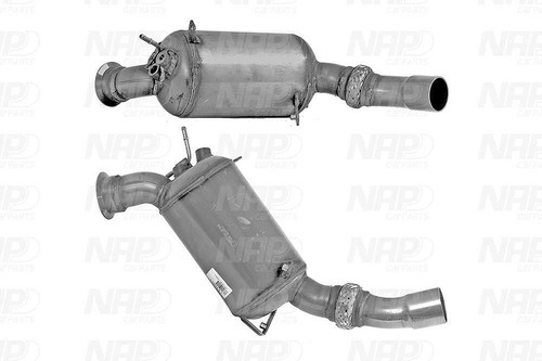 NAP carPARTS soot/particle filter, flue gas system front for BMW ...