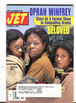 Jet Magazine October 19 1998 Oprah WInfrey Beloved 071317nonjhe | eBay