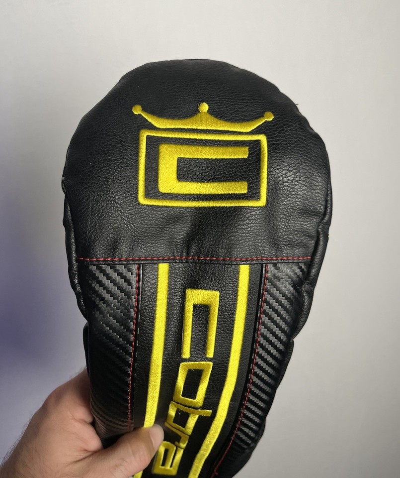 Cobra Golf Speedzone Black Yellow Wood Head Cover Golf Club Headcover ...
