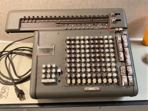 Antique Friden SW 10 Electro-Mechanical Calculator Powers On Needs Work ...