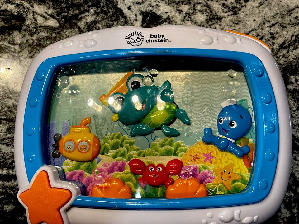 Baby Einstein Sea Dreams Sleep Soother Music Crib Toy Fish Tank ...