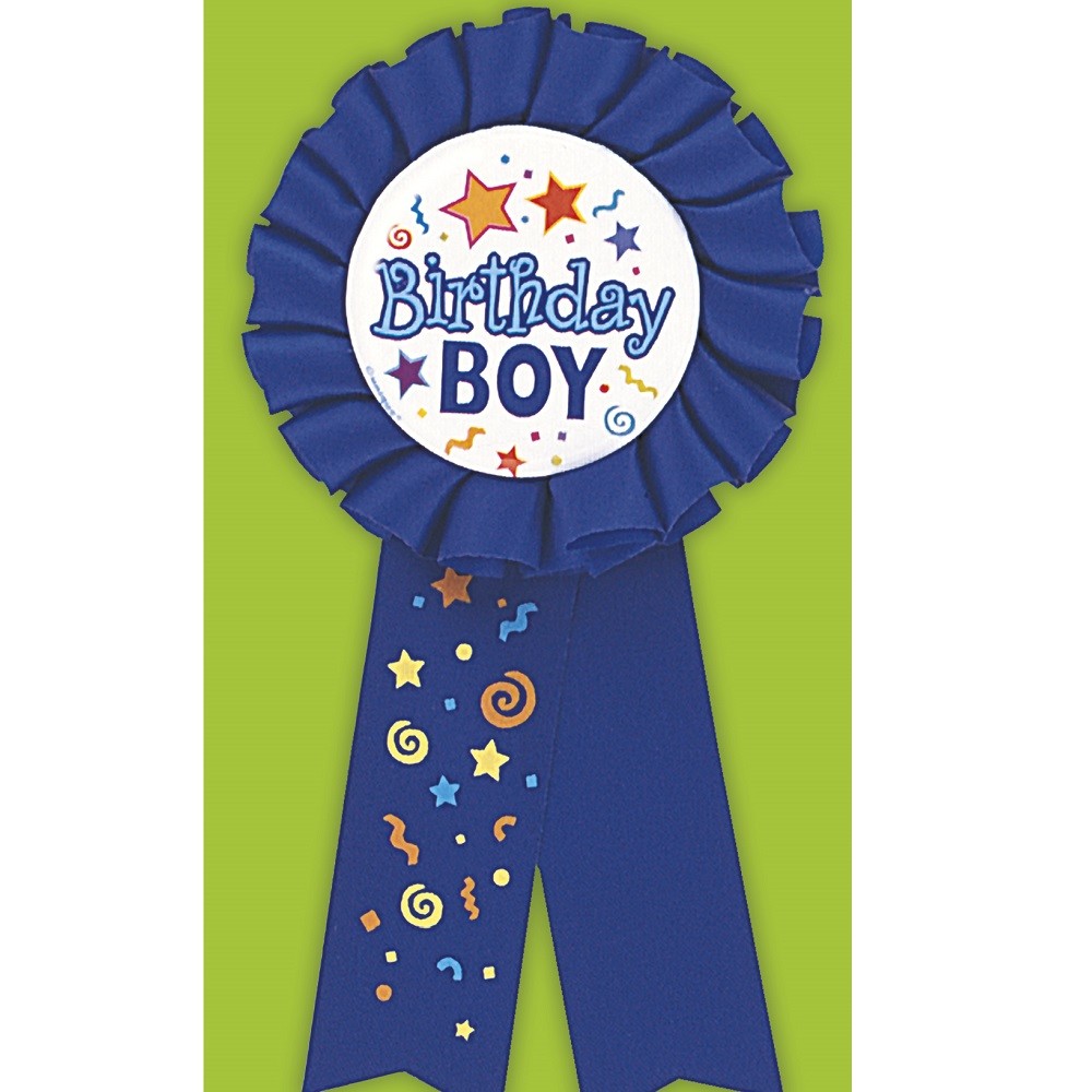 Birthday Boy Ribbon