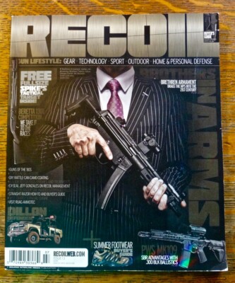 RECOIL magazine 2014 issue 13 free Spike's Tactical Target like new | eBay