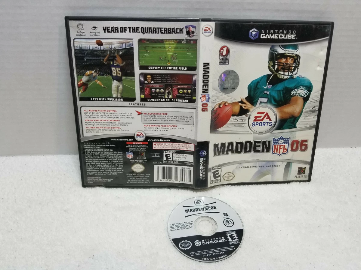 Madden 06 Gamecube Gameplay
