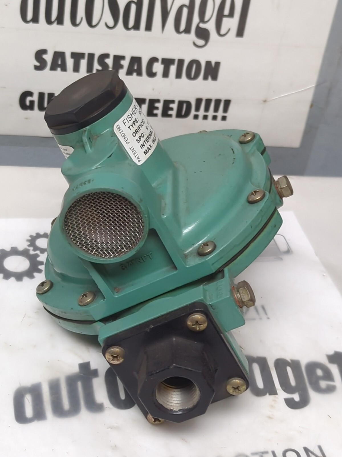 FISHER CONTROLS,R622-BCK,REGULATOR ORIFICE 7/32 IN 10 PSI NOS | eBay