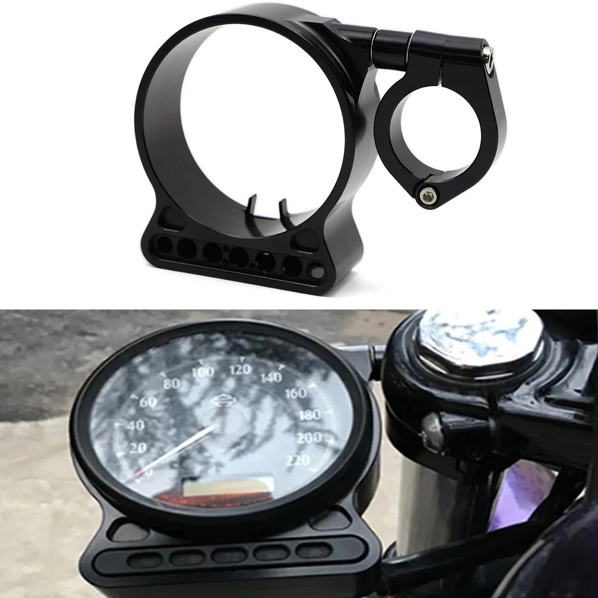Sportster Speedometer Bracket SPEEDOMETER AND TACHOMETER... Harley