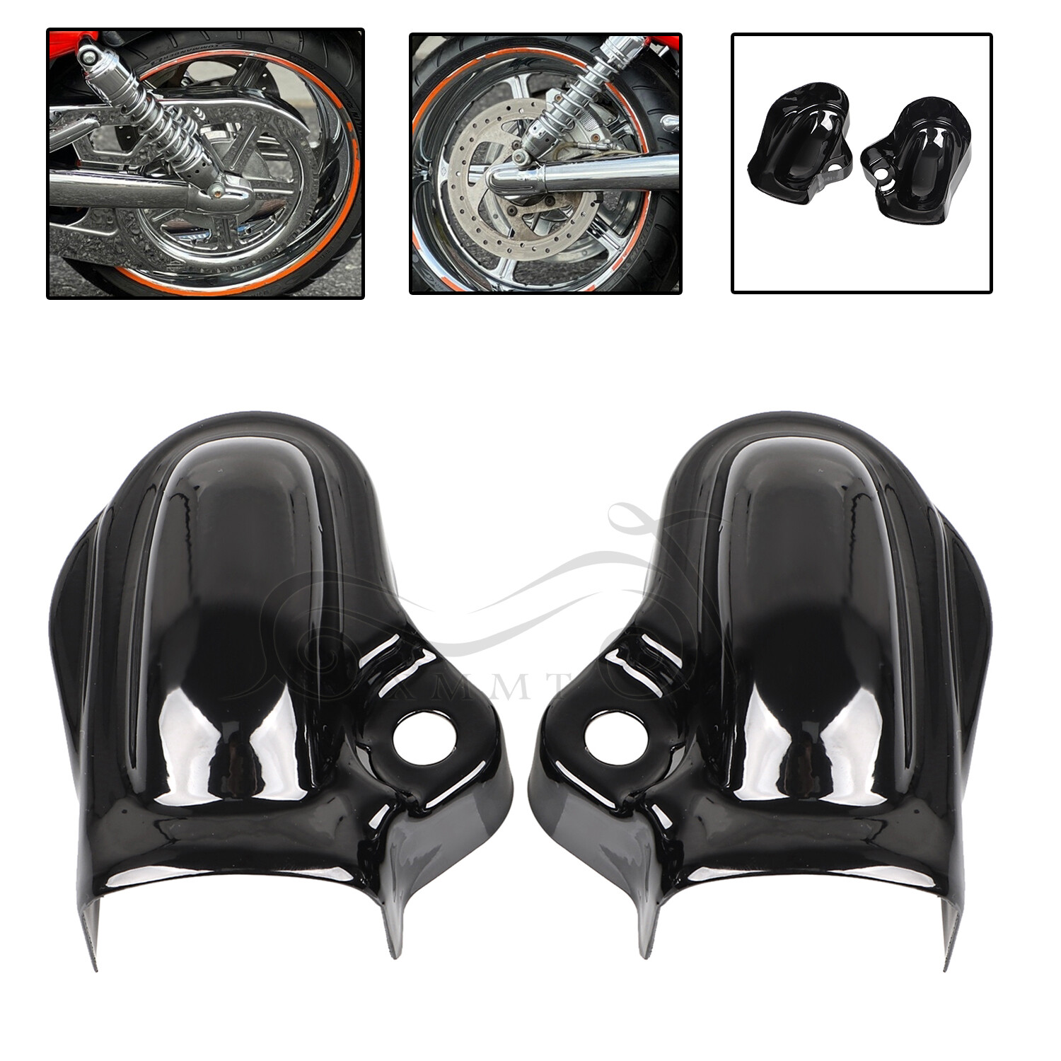Bar&Shield Rear Axle Cover For Harley V-Rod 02-up VRSC VRSCAW Muscle ...