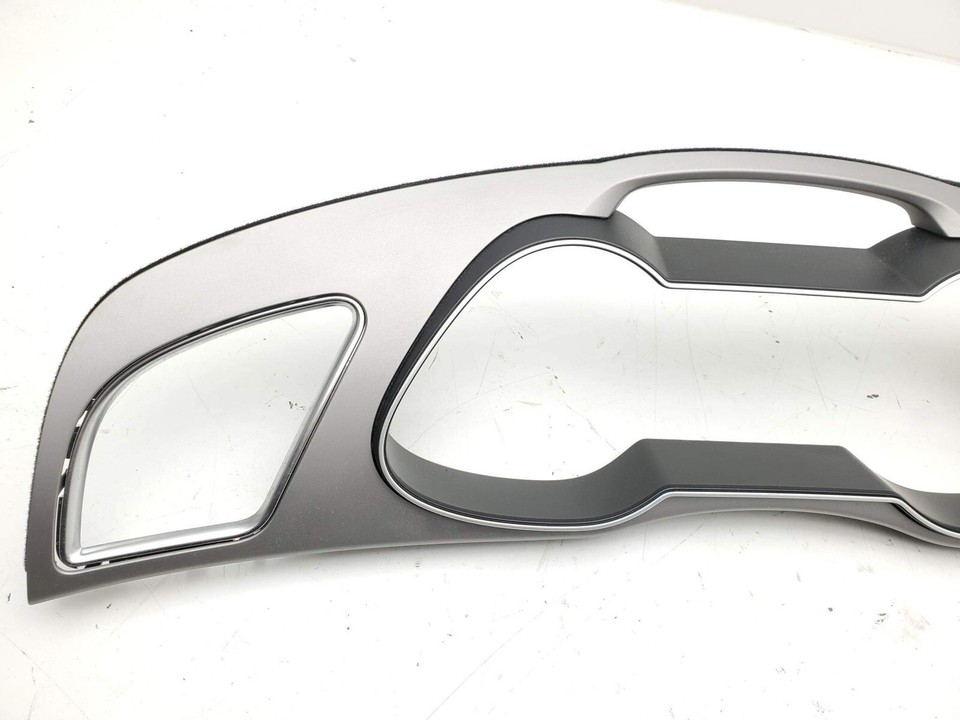 2013-2016 AUDI A4 S4 INSTRUMENT CLUSTER BEZEL DASH DISPLAY TRIM OEM ...