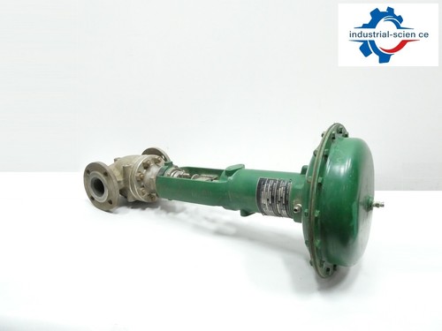 Fisher EZ 667 Size 40 Pneumatic Stainless Flanged Control Valve 2in 150 ...